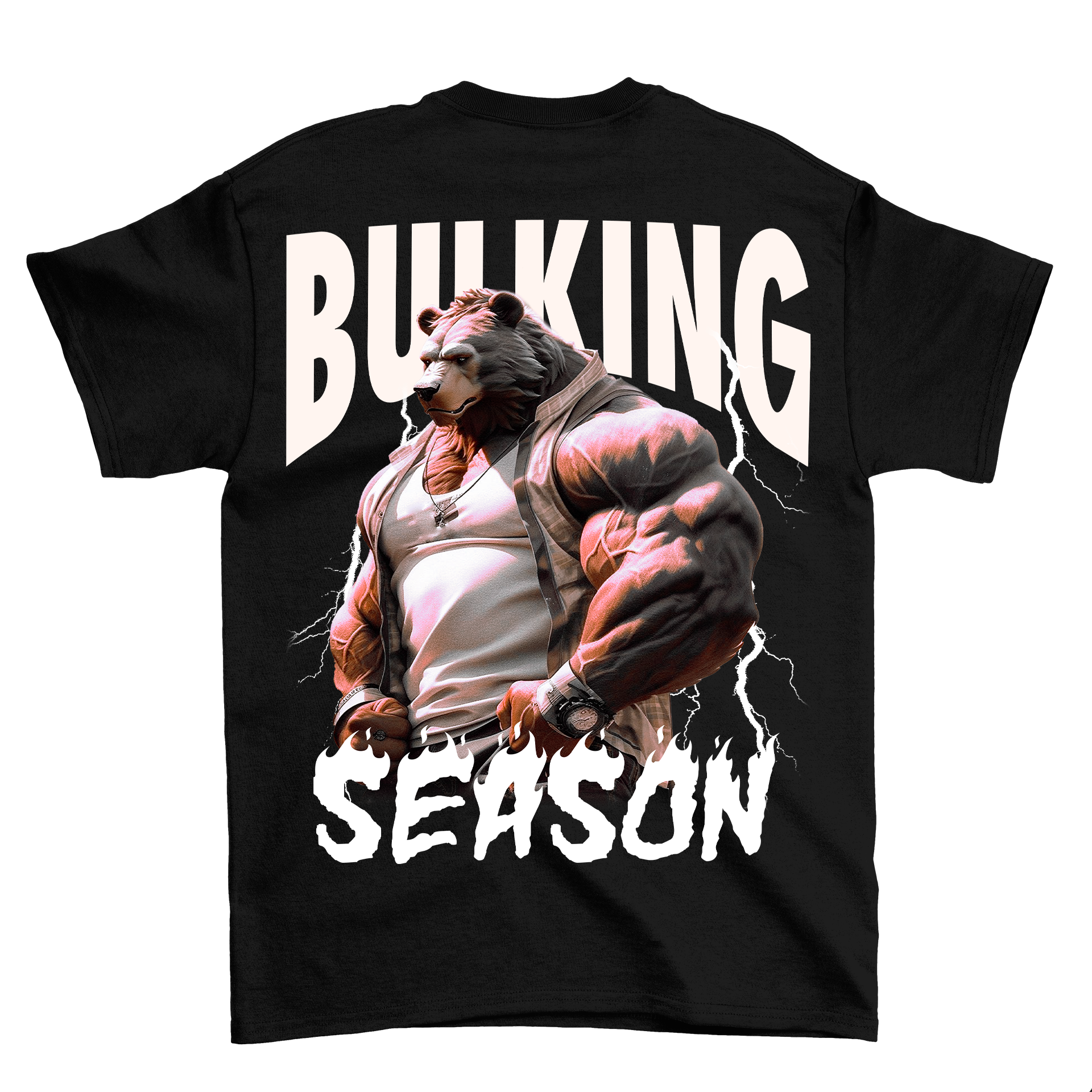 Bulking Season (Backprint) Shirt – Goldenpump